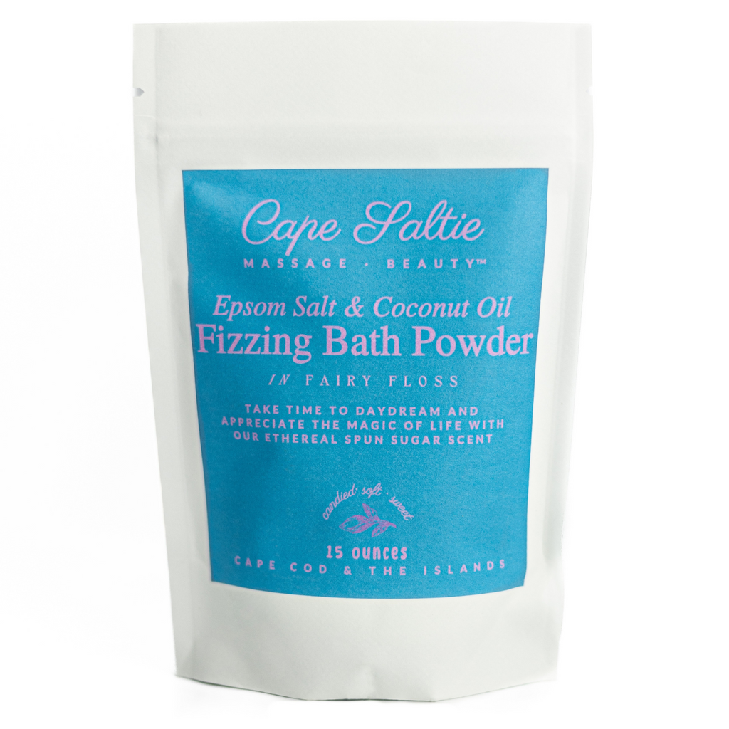 "Fairy Floss" Vegan, Epsom Salt & Coconut Oil Fizzing Bath Powder, 15o ...
